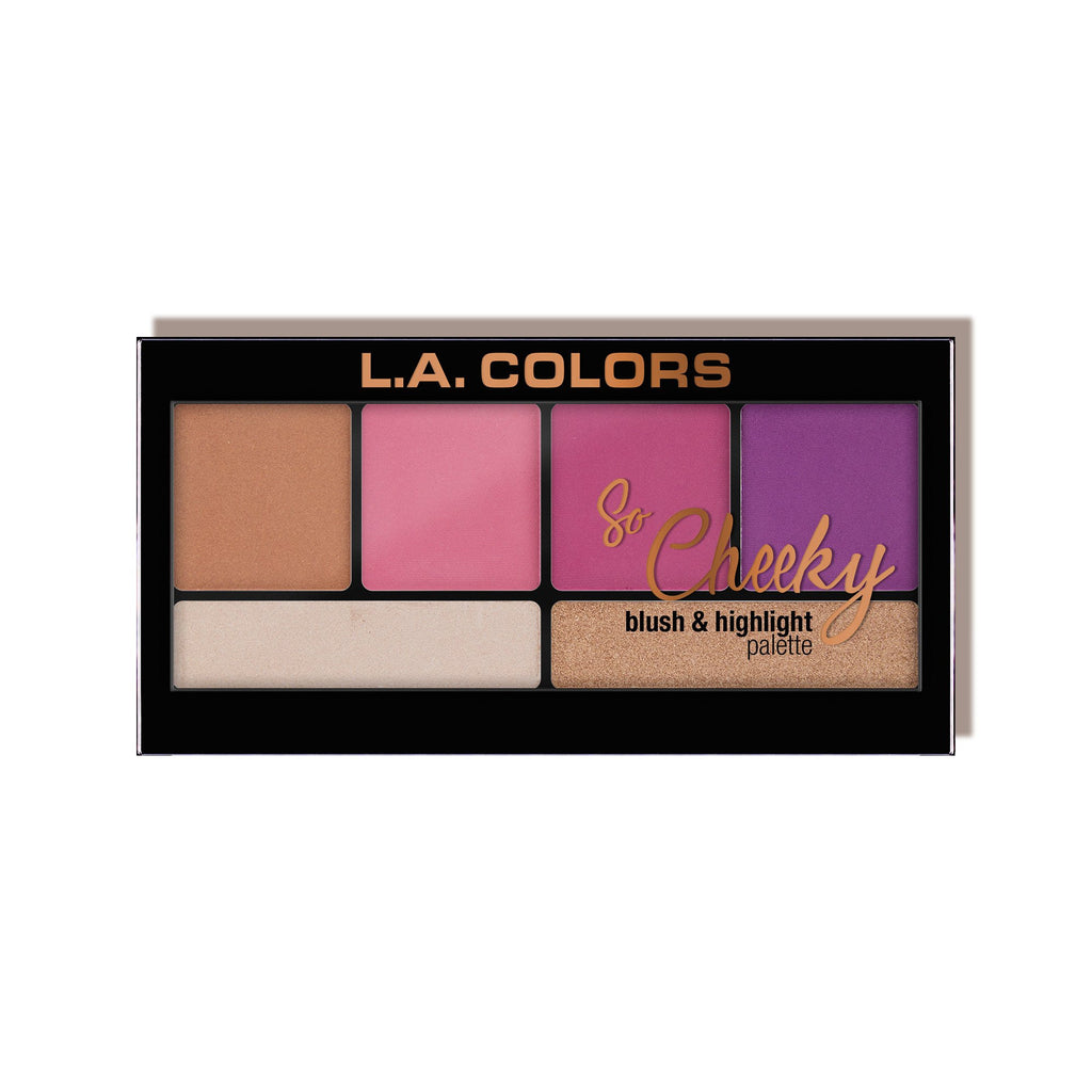 So Cheeky Blush and Highlight Palette | L.A. COLORS